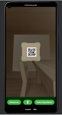deosend - QR-Code und deo-silva App